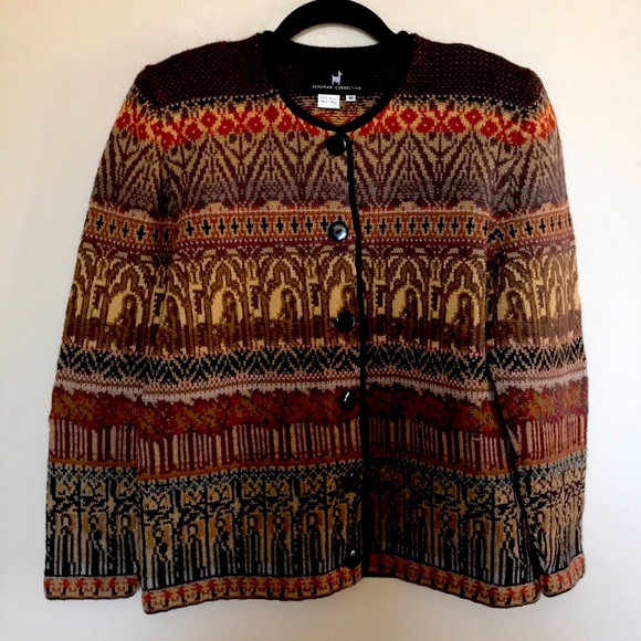 Peruvian Connection | Sweaters | Peruvian Connection 0 Alpaca Cardigan ...